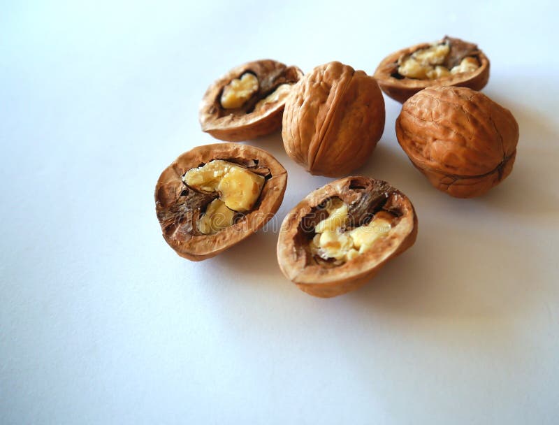 Whole Nuts and Items To Eat Stock Image - Image of baked, dessert ...