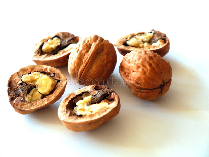 Whole Nuts and Items To Eat Stock Image - Image of food, snack: 138868437