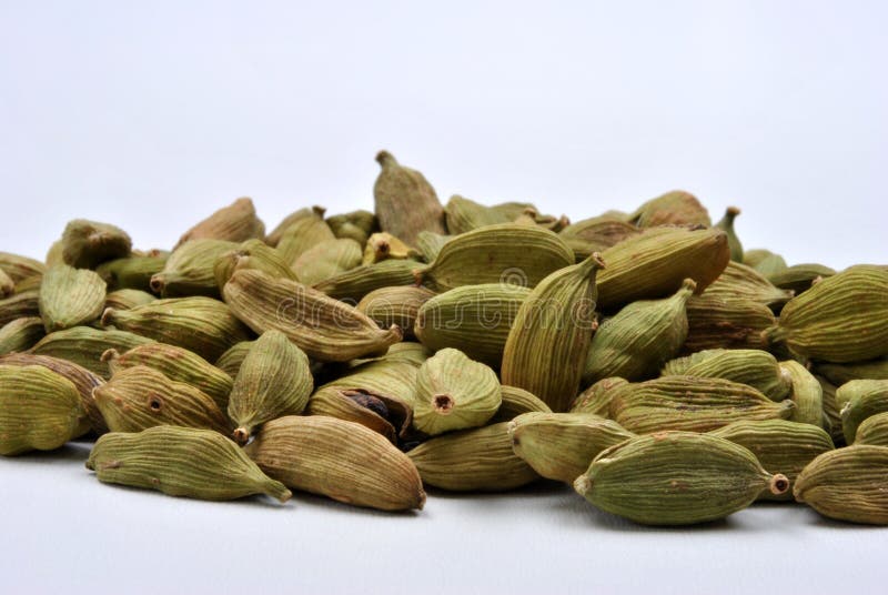 Whole organic cardamom stock image. Image of seeds, spices - 12375491