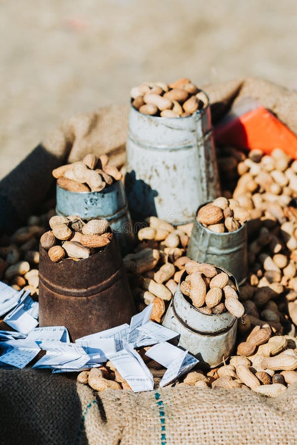 Whole Peanuts stock photo. Image of peanut, nutshell - 269100604