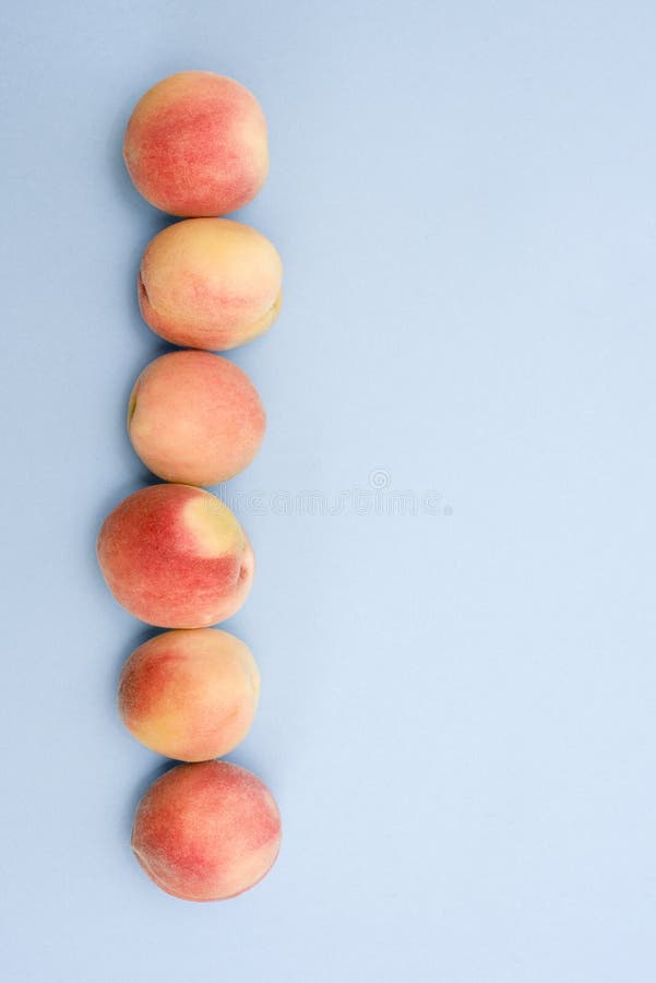 Ripe Beautiful Peach Split In Half. Visible The Stone Is Stock Image ...