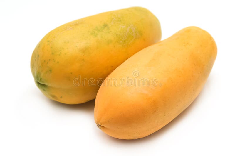 Whole ripe papaya fruit stock photo. Image of fresh, ripe - 50143982