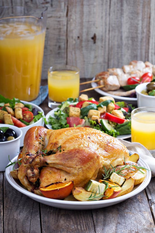 Homemade Turkey Thanksgiving Dinner Stock Image - Image of delicious ...
