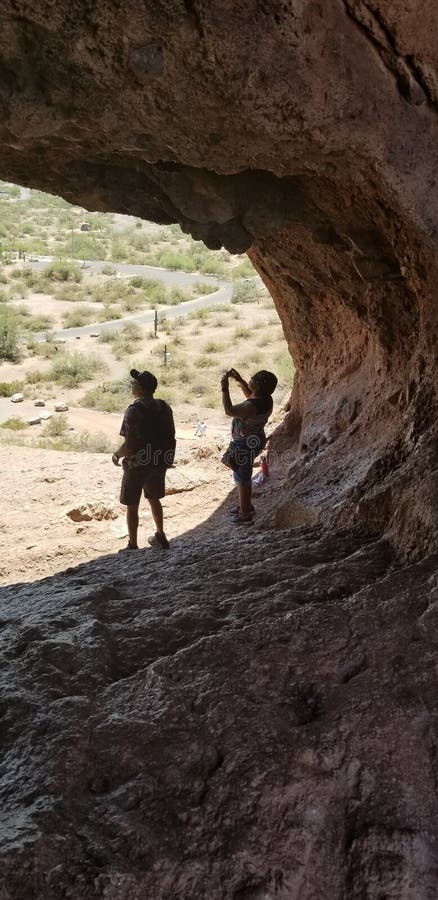 Whole in the Rock editorial photo. Image of rock, silhouette - 160878276