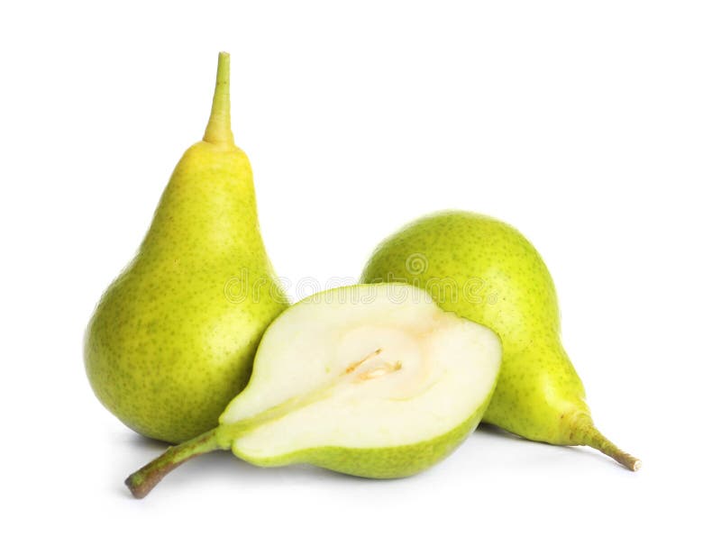 Whole and sliced pears stock photo. Image of healthy - 123606978