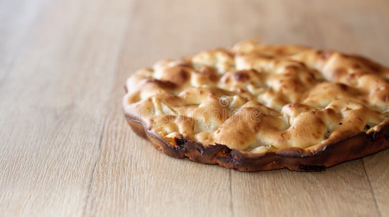 Whole Sweet Round Cake Closeup Stock Photo - Image of circle, cooking ...