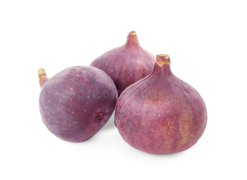 Whole Tasty Fresh Figs Isolated Stock Photo - Image of figs, nutrient ...