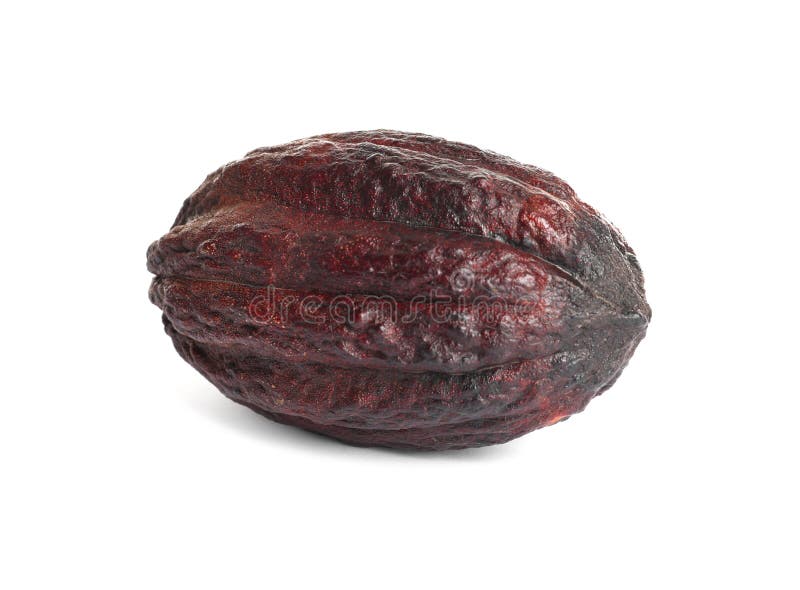 Whole Tropical Pod Isolated on White Stock Photo - Image of gourmet ...