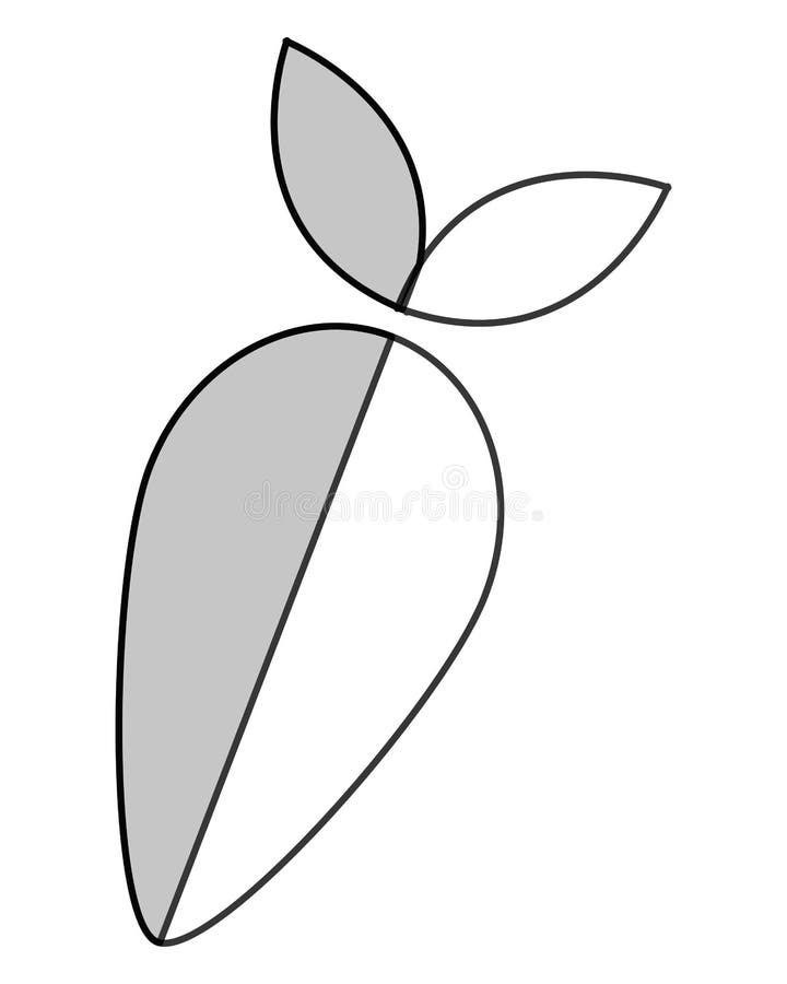 Whole turnip icon stock illustration. Illustration of food - 74079341