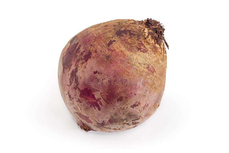 Whole Uncooked Red Beetroot on a White Background Stock Photo - Image ...