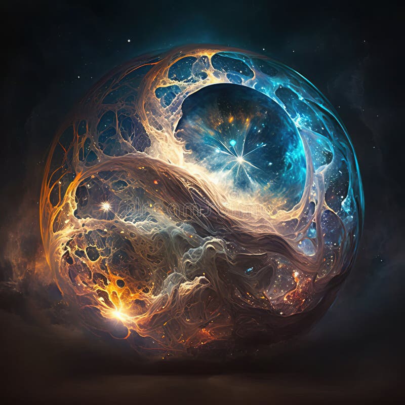 The Whole Universe is Conceptualised in a Bubble. Generative AI Stock ...