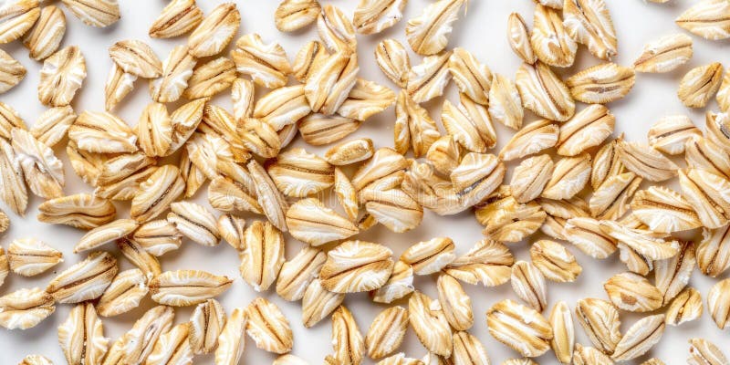 Whole Wheat Kernels on White Background Stock Photo - Image of grains ...