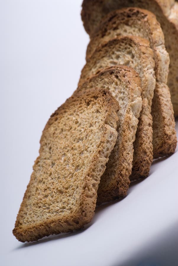Whole wheat toast stock photo. Image of brown, toast, bread - 4116206