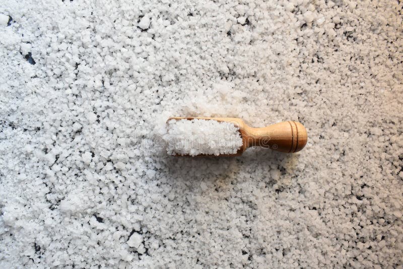 Whole White Sea Salt Crystal Stock Photo - Image of detail, care: 211479370