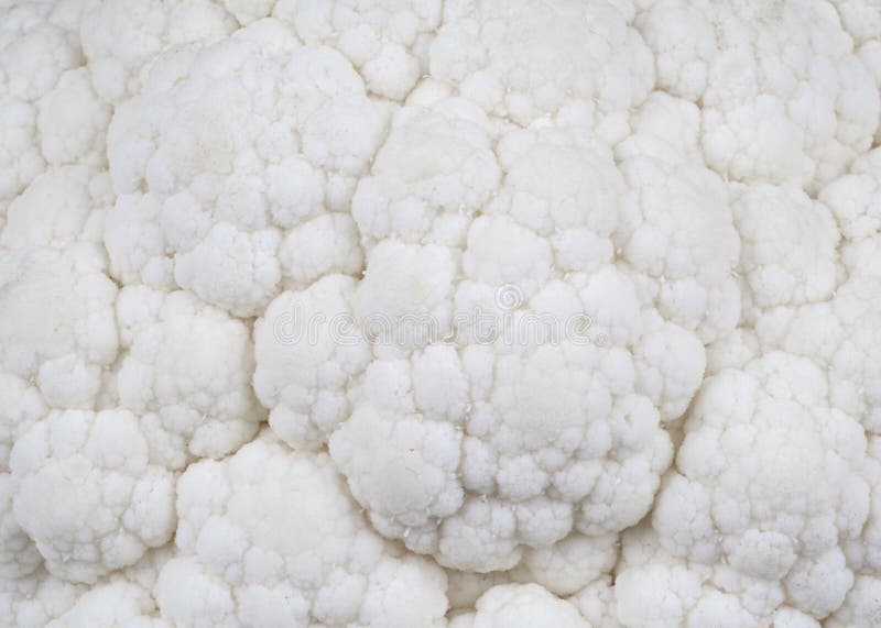 Pattern of Cauliflower Up Close Stock Photo - Image of background ...