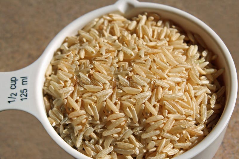 Wholegrain Brown Rice stock image. Image of ingredient - 26184127