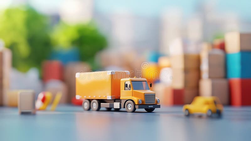 Wholesale Distribution Center with Bulk Goods and Logistics, Supply ...