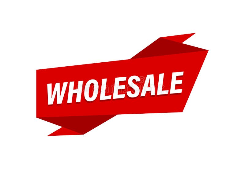 Wholesale banner design stock vector. Illustration of concept - 138537438