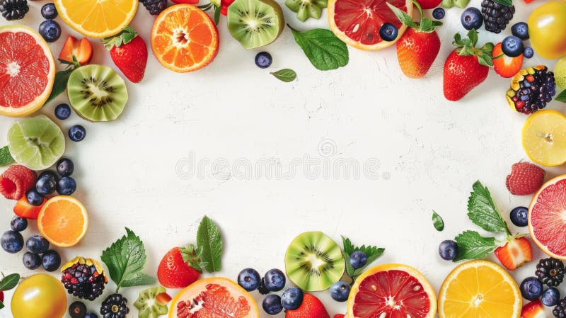 Wholesome Summer Fruit Arrangement with a Designated Area Stock ...