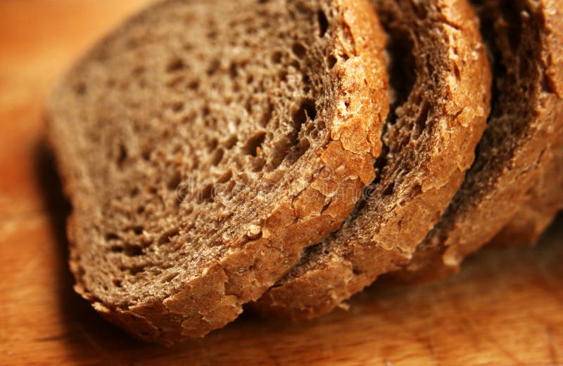 Wholewheat bread stock image. Image of flour, closeup - 34258983