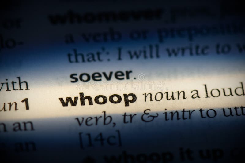 Whoop stock image. Image of english, minimal, book, macro - 161577069