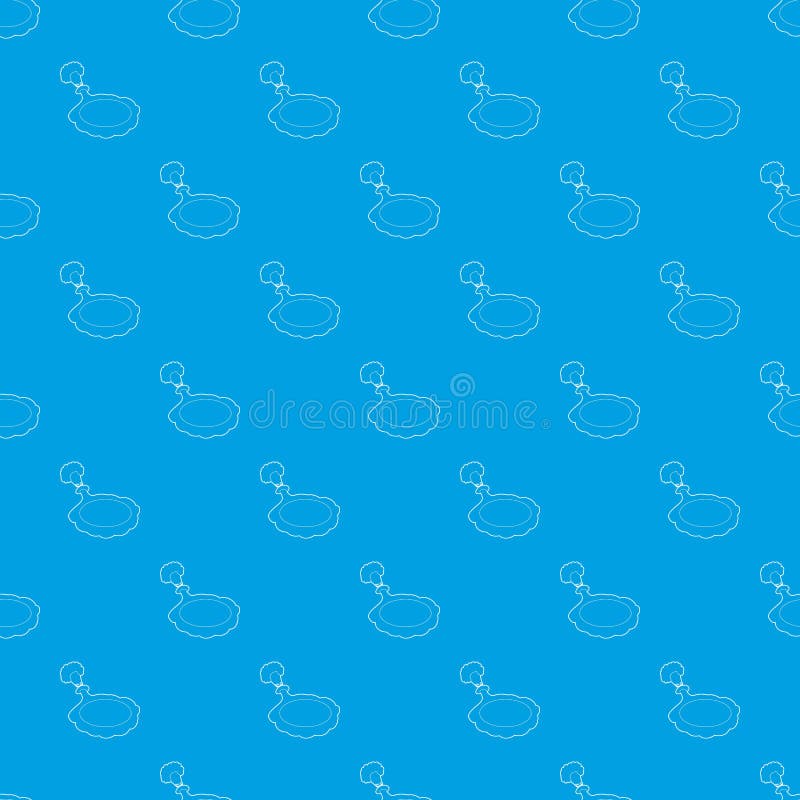 Whoopee Cushion Pattern Vector Seamless Blue Stock Vector ...