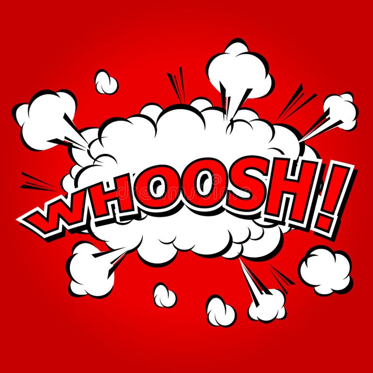 Whoosh Comic Speech Bubble Cartoon Stock Illustrations – 33 Whoosh ...