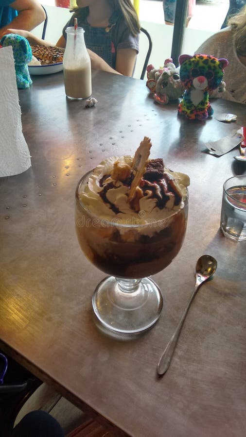 Whopper ice cream stock photo. Image of cream, stack - 75847686