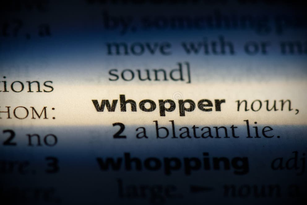 Whopper stock photo. Image of language, thesaurus, meaning - 161578798