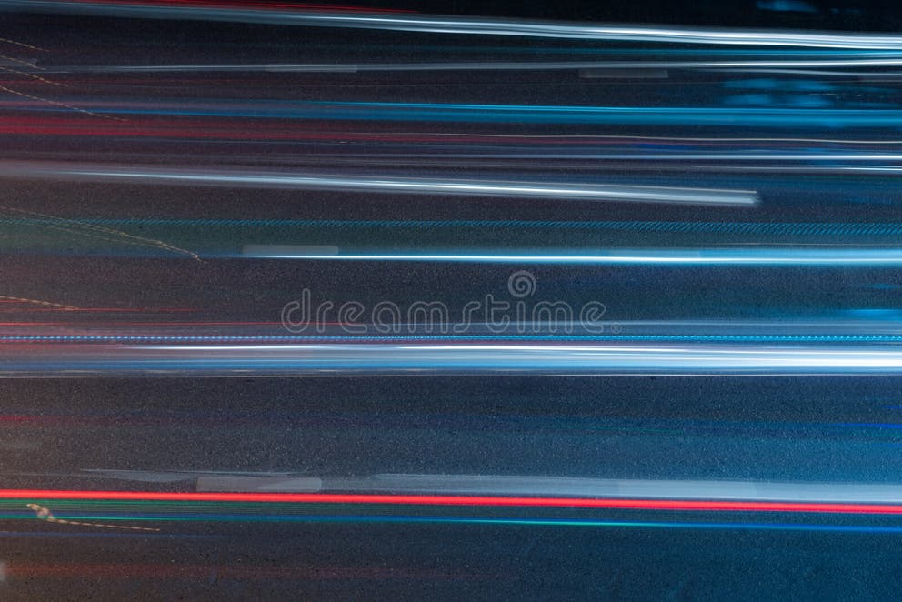 White Light Line stock image. Image of night, dark, city - 107095745