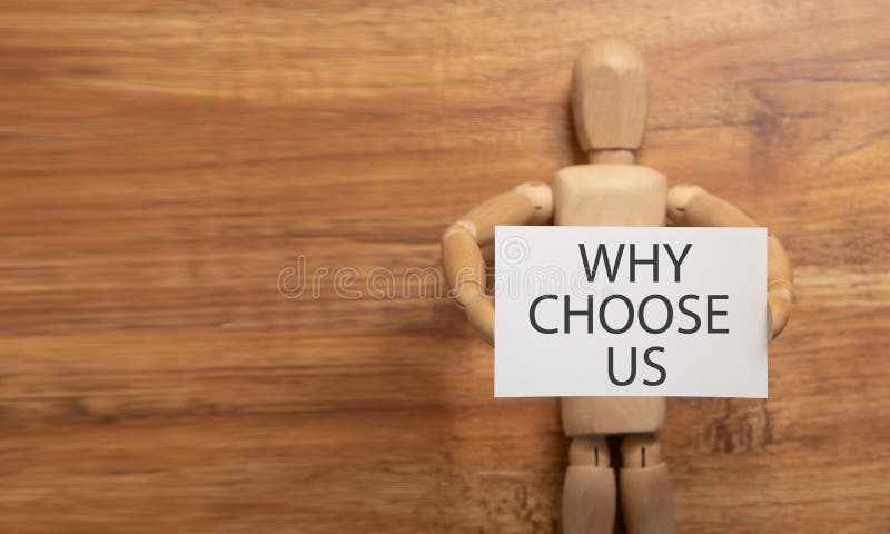 Why Choose Us?. Business Concept Stock Illustration - Illustration of ...