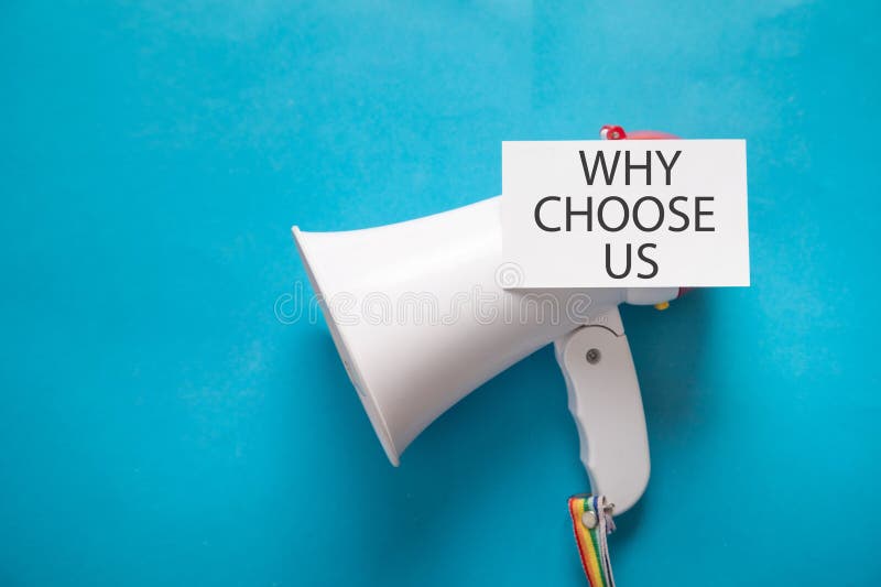 Why Choose Us?. Business Concept Stock Illustration - Illustration of ...