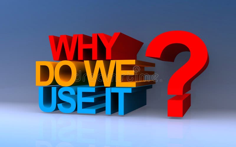 Why do we use it on blue stock illustration. Illustration of note ...