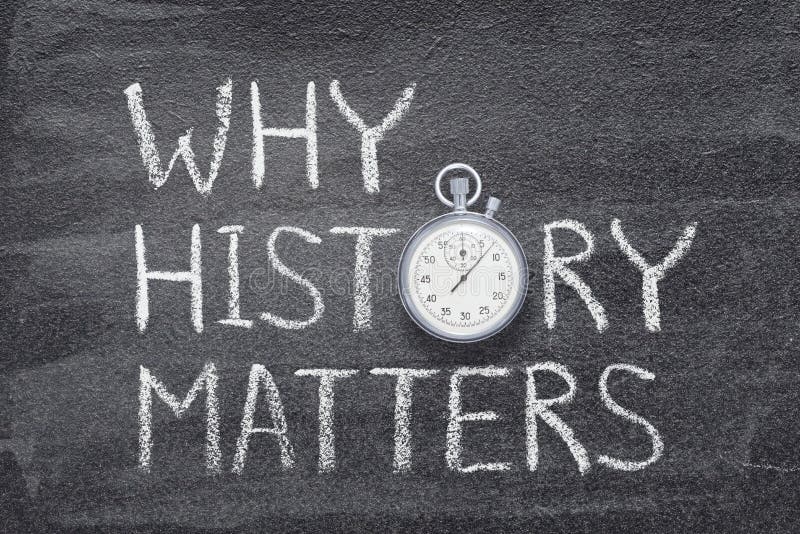 Why history matters watch stock photo. Image of matter - 188658896