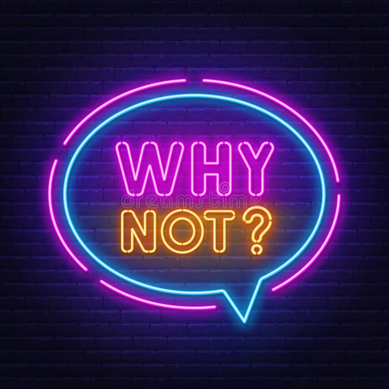 Why Not Stock Illustrations – 722 Why Not Stock Illustrations, Vectors ...