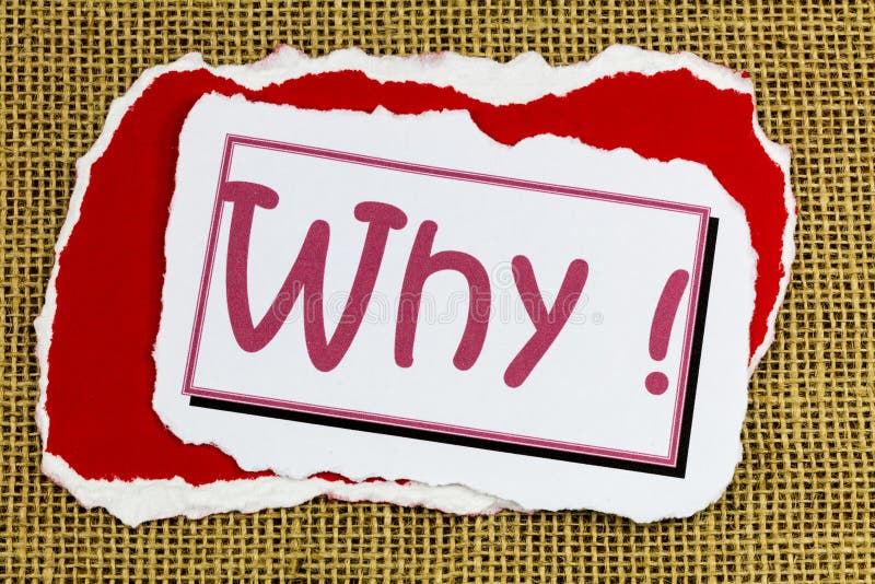 Why Question Ask Problem Solution Success Support Answer Stock Photo ...