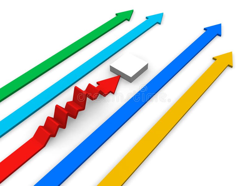 Why the rush? stock illustration. Illustration of finish - 10026193