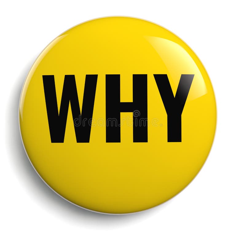Why Symbol Icon Isolated stock illustration. Illustration of message ...