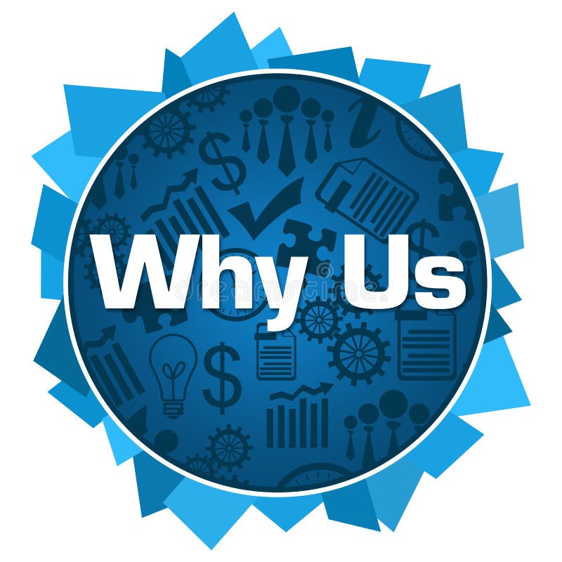 Introduction Business Symbols Blue Squares Stripes Stock Illustration ...