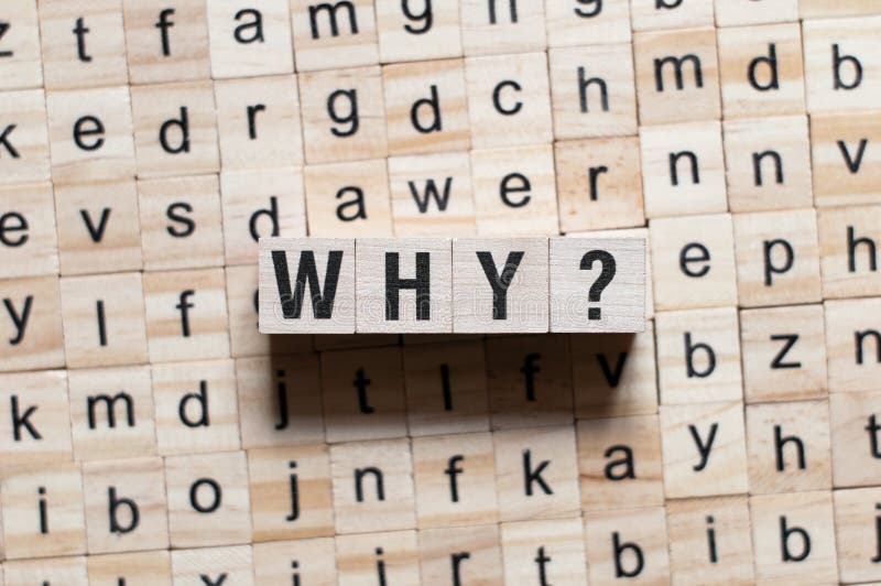Why word concept stock image. Image of problem, punctuation - 142634097