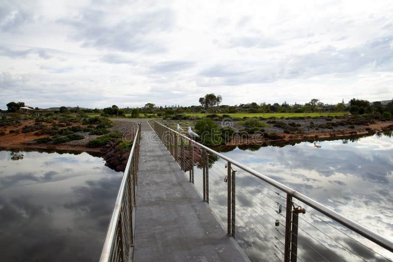 Whyalla Wetlands stock photo. Image of jetty, whyalla - 257942214