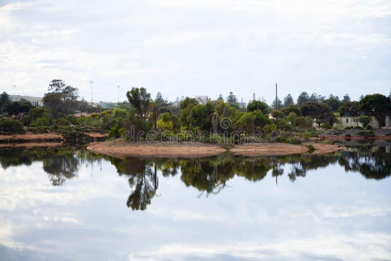 Whyalla Wetlands stock photo. Image of water, green - 257942218
