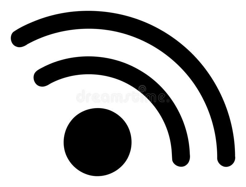Wi-Fi Access Point - Vector Icon Illustration Stock Vector ...