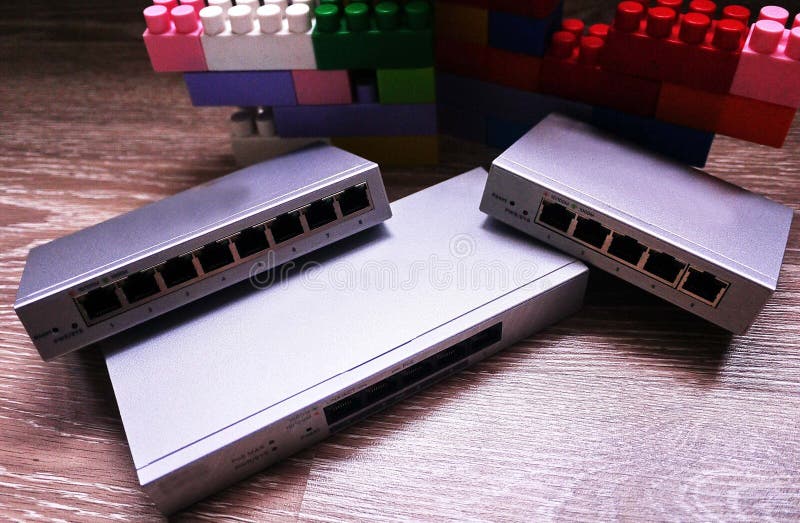 Wi-Fi Adapter for Home and Office Stock Image - Image of control, port ...