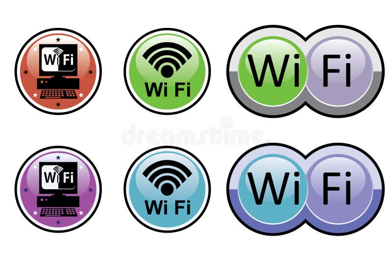 Free Wifi sign stock vector. Illustration of interface - 31134231