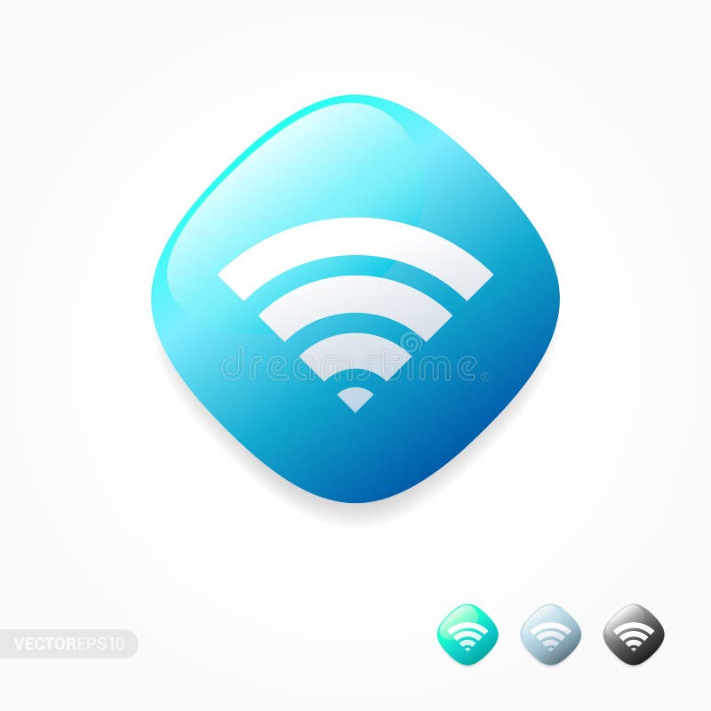 Wi-fi Connection Icon Vector Stock Vector - Illustration of technology ...