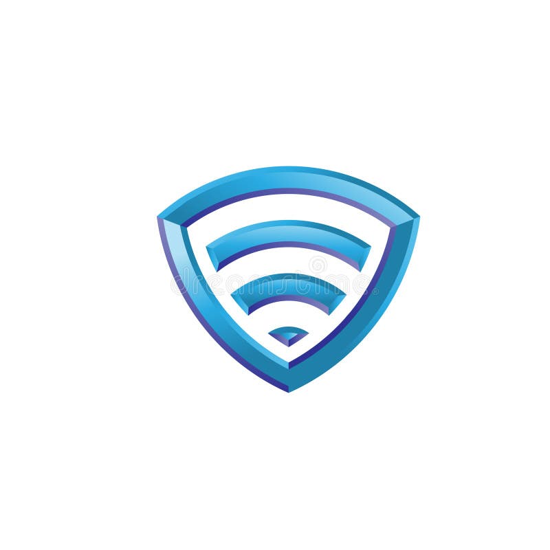 Wi-Fi 3d icon logo stock vector. Illustration of antenna - 85625848