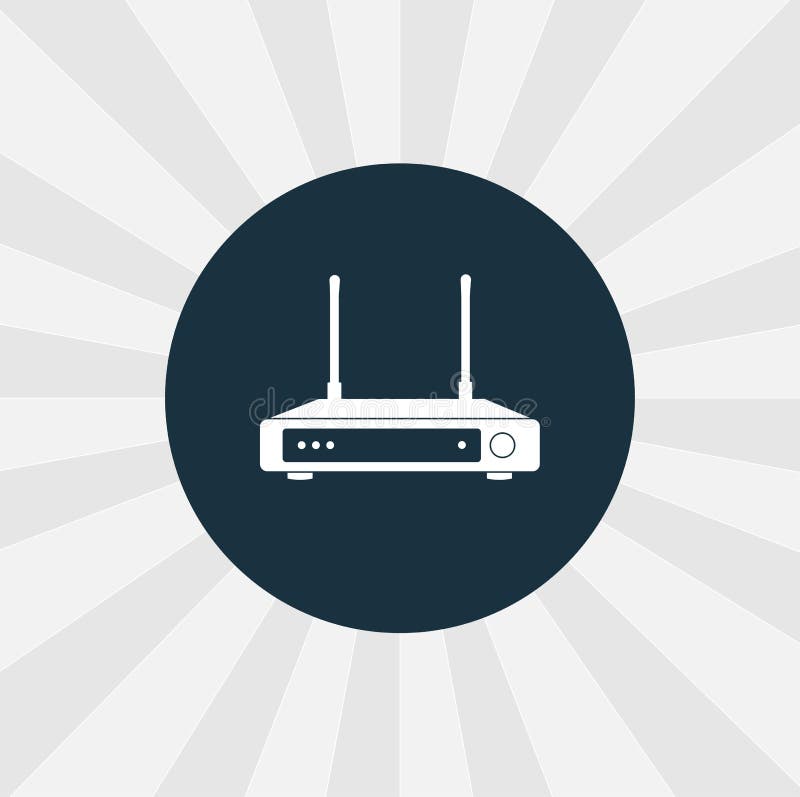 Wi Fi Icon. Wi Fi Router Isolated Icon. Digital Technologies Design ...