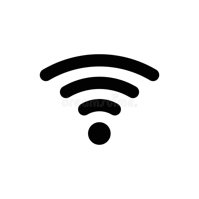 Wi Fi Icon, Wireless Icon. Wi Fi Signal Sign Modern Web Icon. Wi Fi ...