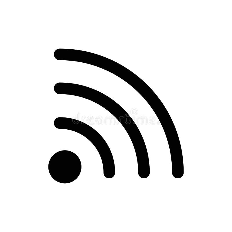 Wi Fi Icon, Wireless Icon. Wi Fi Signal Sign Modern Web Icon. Wi Fi ...